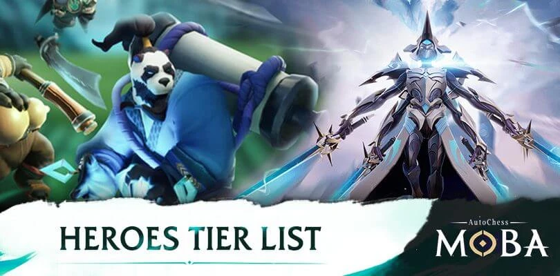 Autochess MOBA tier list : the best heroes of the game