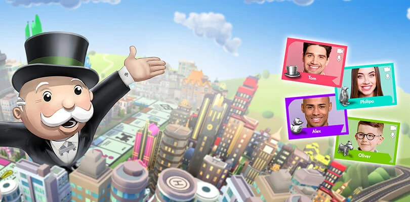 Appearance of the video chat Monopoly to see your enemies cry