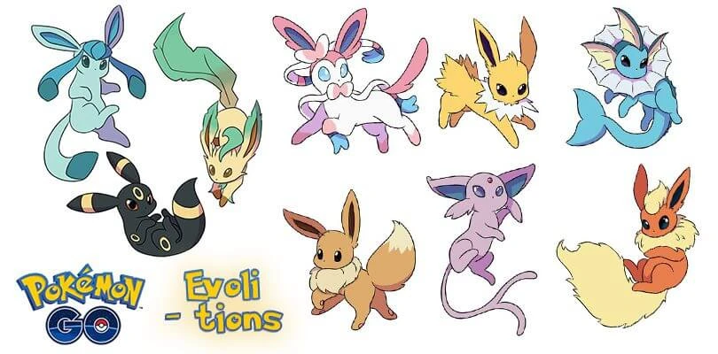 Evoli und seine Entwicklungen in Pokémon GO | Guide full - Mobi.gg