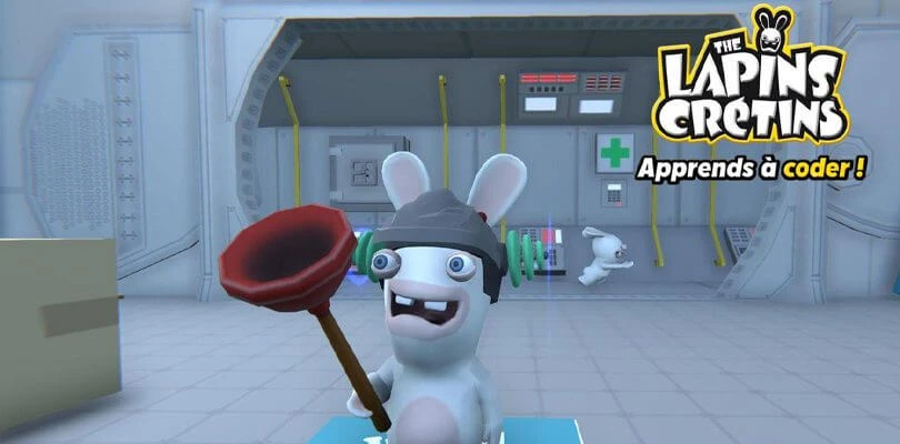 A mobile Rabbids game to learn to code! - Mobi.gg