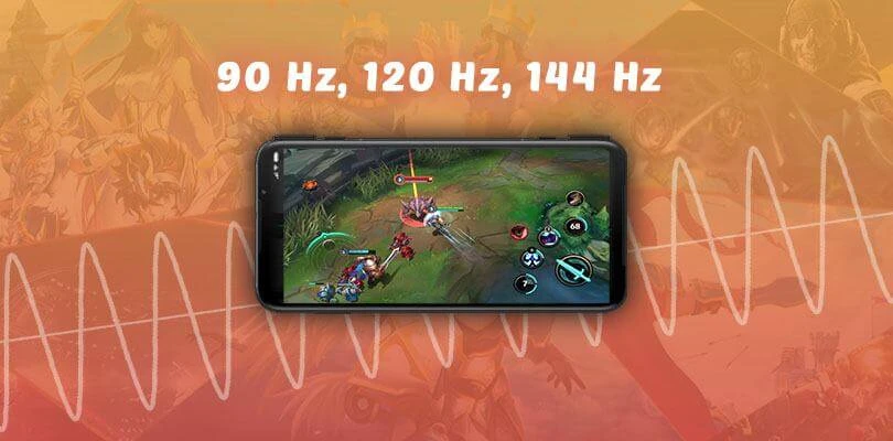 Phone screens 90 Hz, 120 Hz, 144 Hz | Complete list