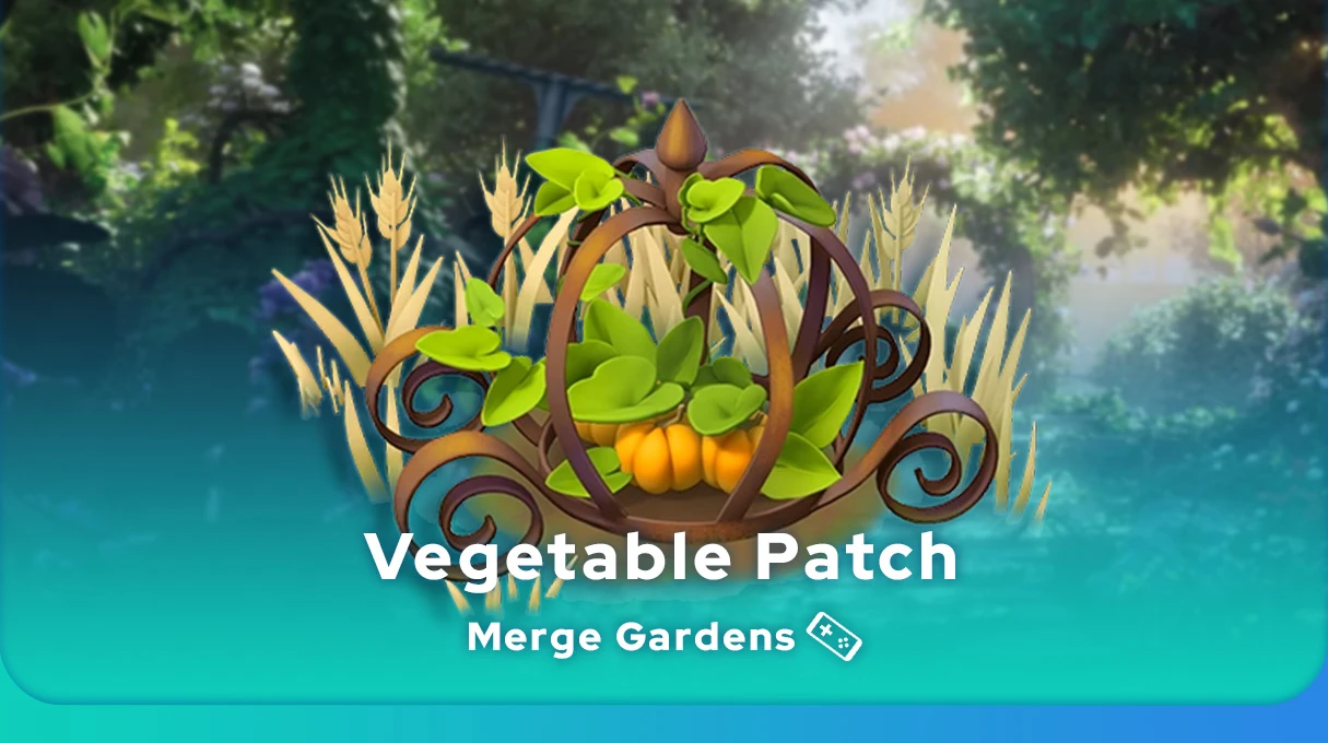 Merge Gardens vegetable patch : how to get them - Mobi.gg