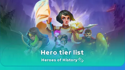 Heroes of History tier list (June 2026) : best heroes - Mobi.gg