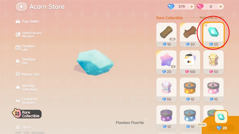 Flawless Fluorite in Heartopia : Quest guide and farming - Mobi.gg