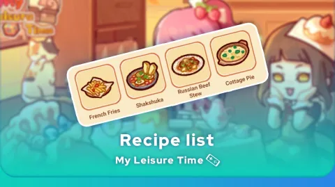 My Leisure Time recipes: Yummy Diner and ingredients - Mobi.gg