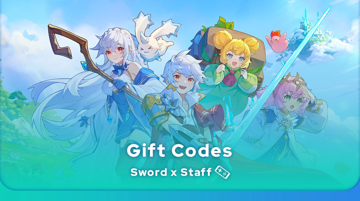 Sword x Staff Codes | Gift codes in June 2026 - Mobi;gg
